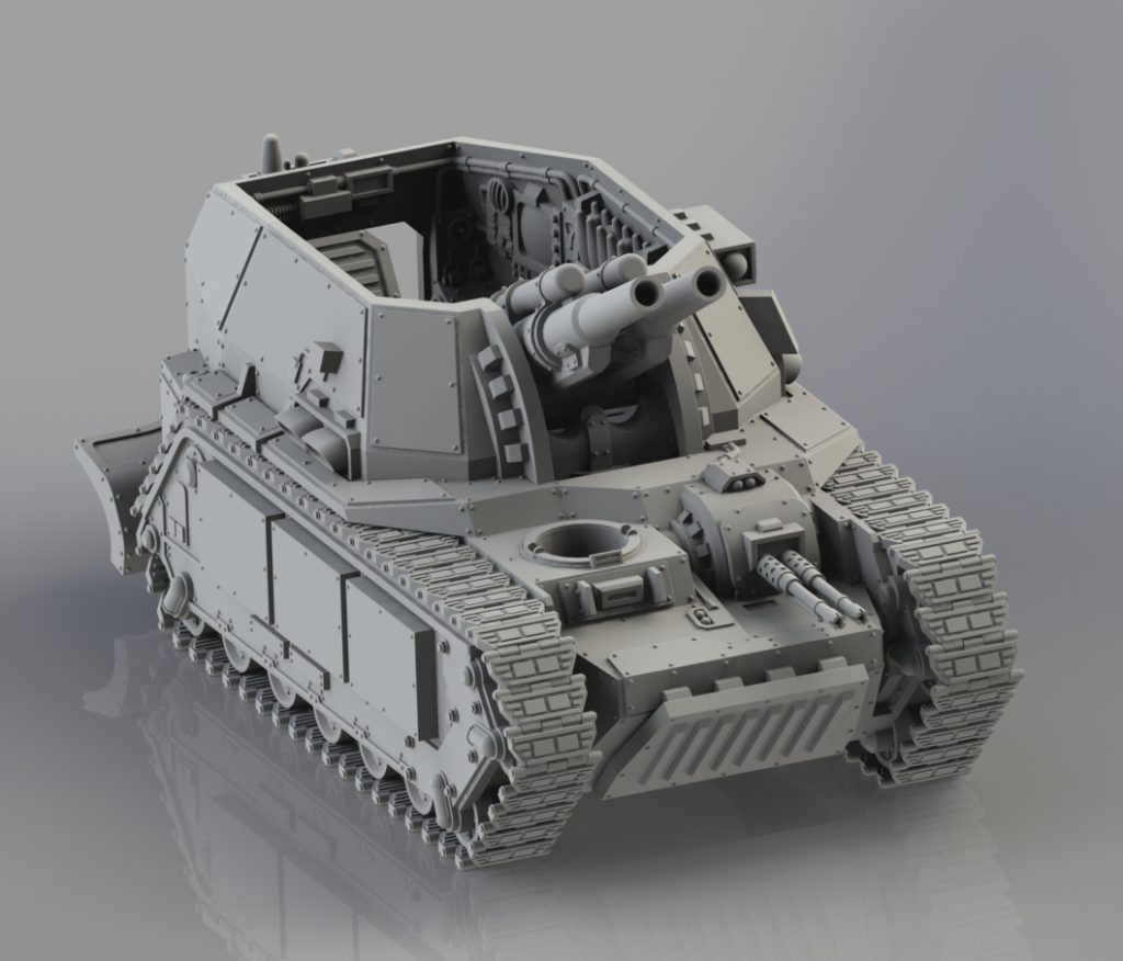 Medium Tank Artillery (Chassis) – Mortian