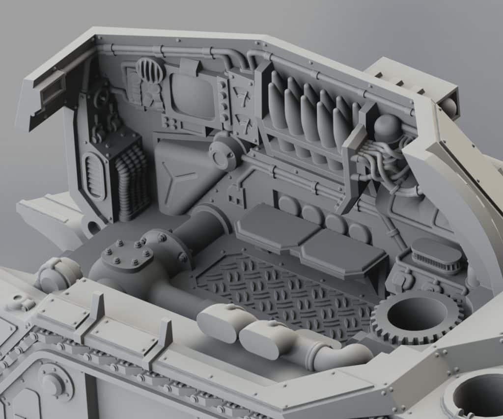 Medium Tank Artillery (Chassis) – Mortian