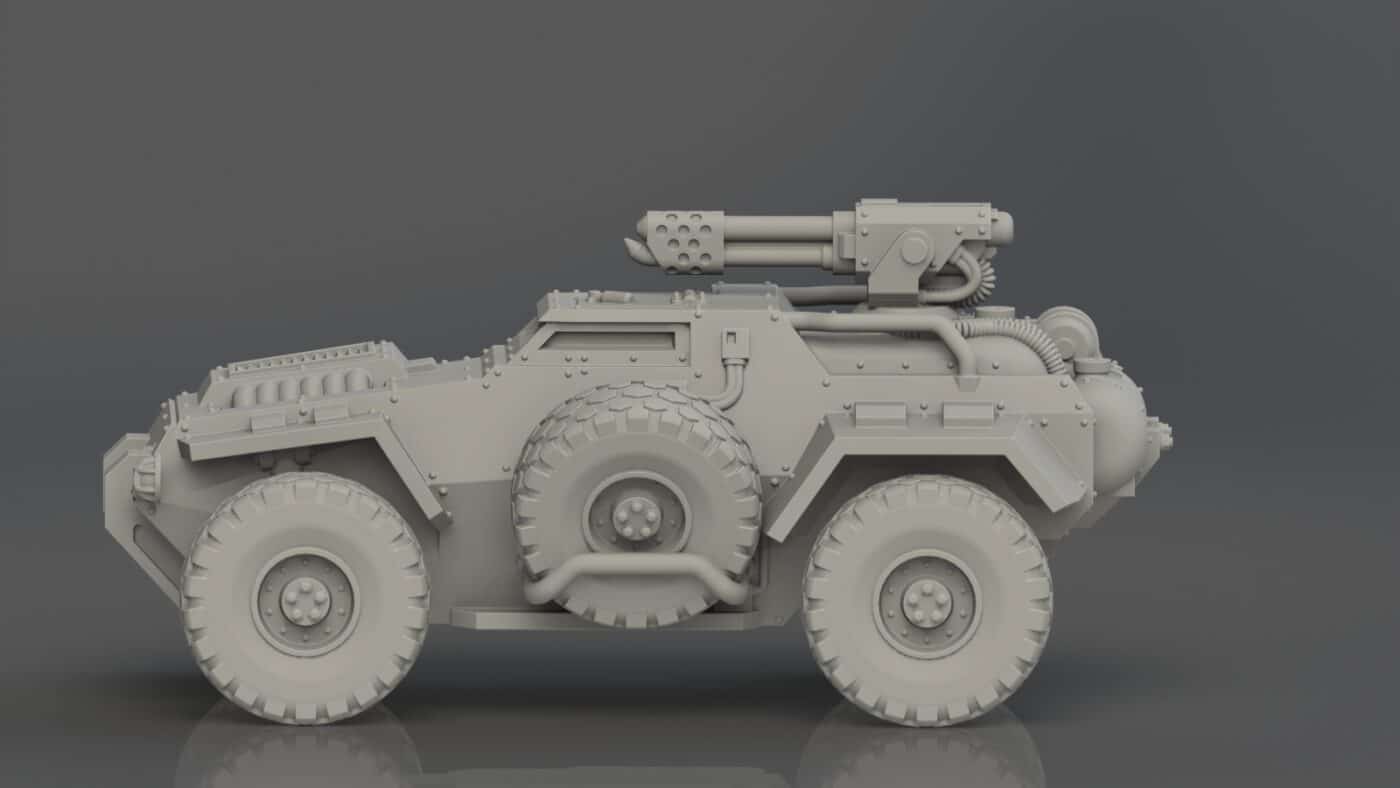 Mortian Arkos Buggy Small Mainbody (armored) – Mortian