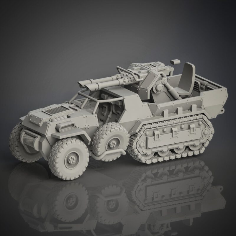 Mortian Kyrax Buggy Big Gunner Platform with tracks – Mortian
