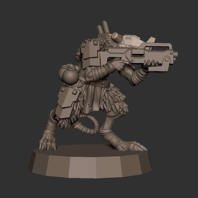 Cyberrat Pack (6,rifle,100%) – Mortian
