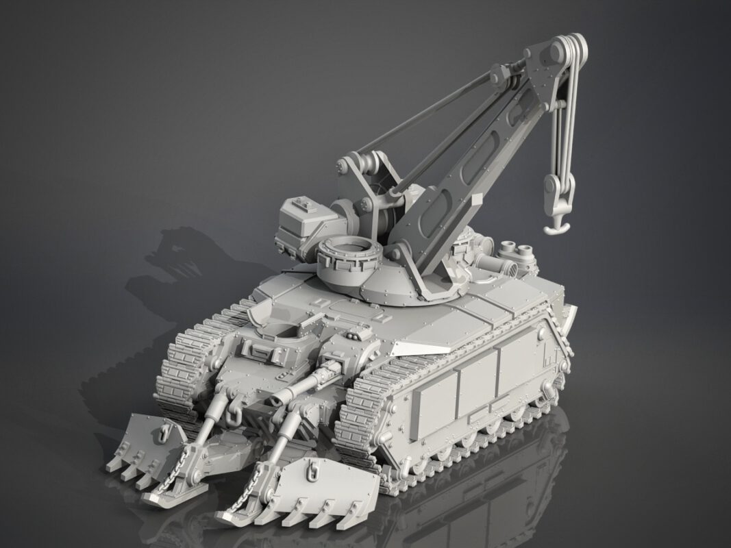 Crane Turret (Ø25mm) – Mortian