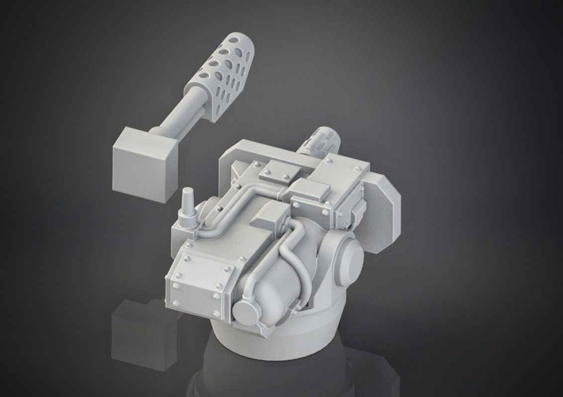 Shield Turrets Ø16mm (set of 3) – Mortian