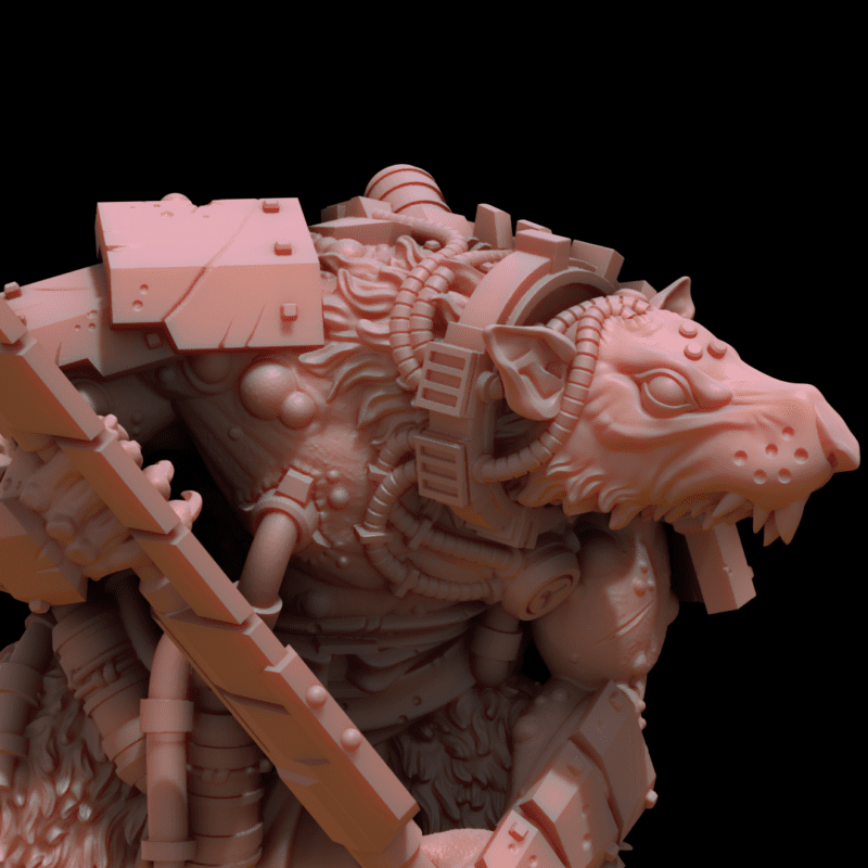 Cyberrat Ogre Close Combat Weapon – Mortian