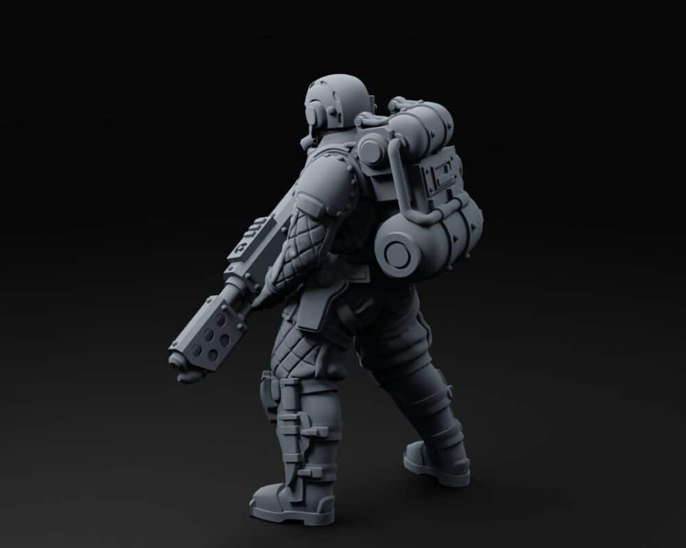 Heavy Drop Trooper Special Weapons (2 models) – Mortian