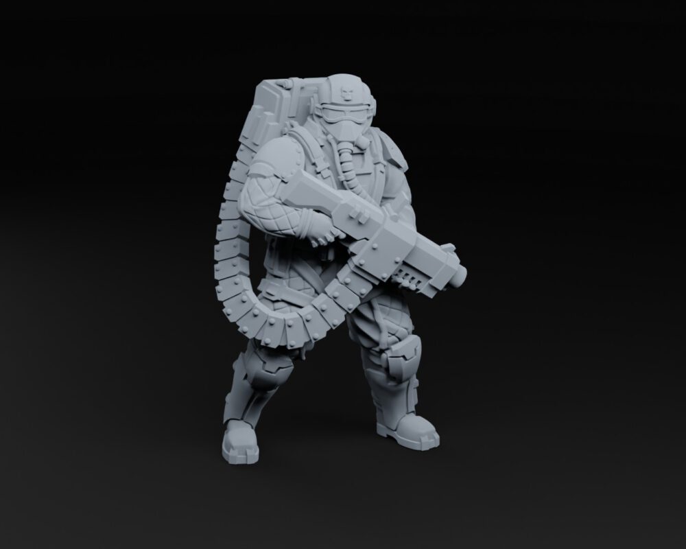 Heavy Drop Trooper Special Weapons (2 models) – Mortian