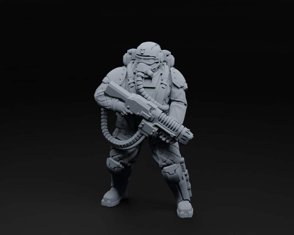 Heavy Drop Trooper Special Weapons (2 models) – Mortian