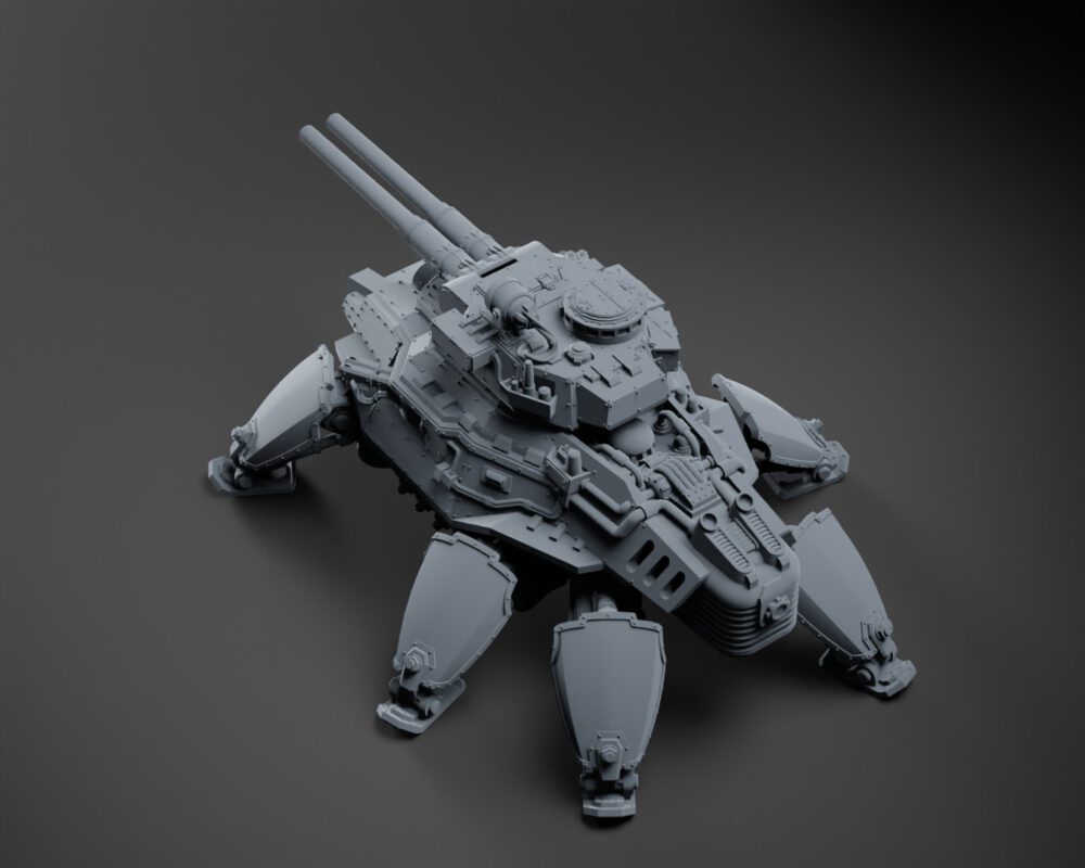 Mortian – modular scale models for the grim dark future