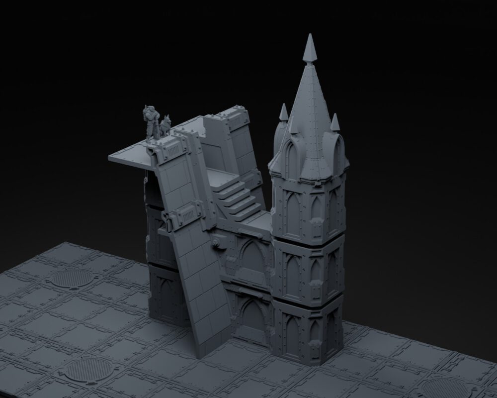 Mortian – modular scale models for the grim dark future