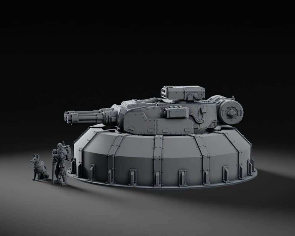 Mortian – modular scale models for the grim dark future