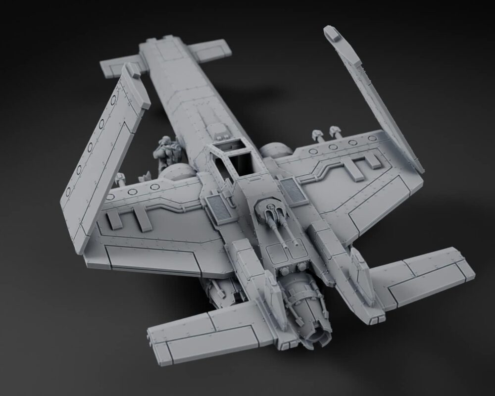 Mortian – modular scale models for the grim dark future