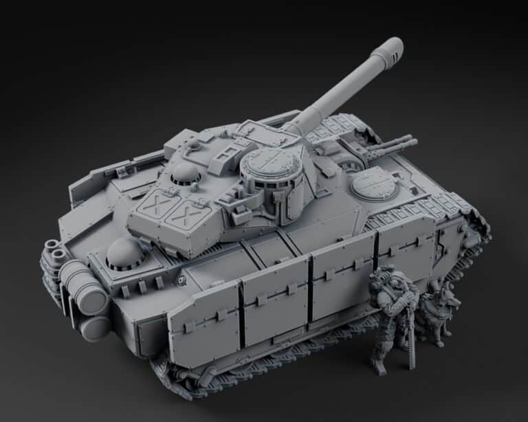 Medium Tank Chassis Upgrades – Mortian