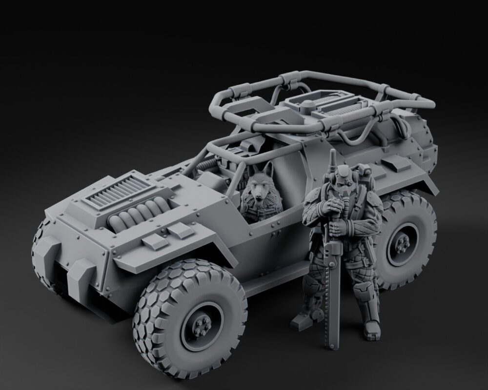 Mortian – modular scale models for the grim dark future