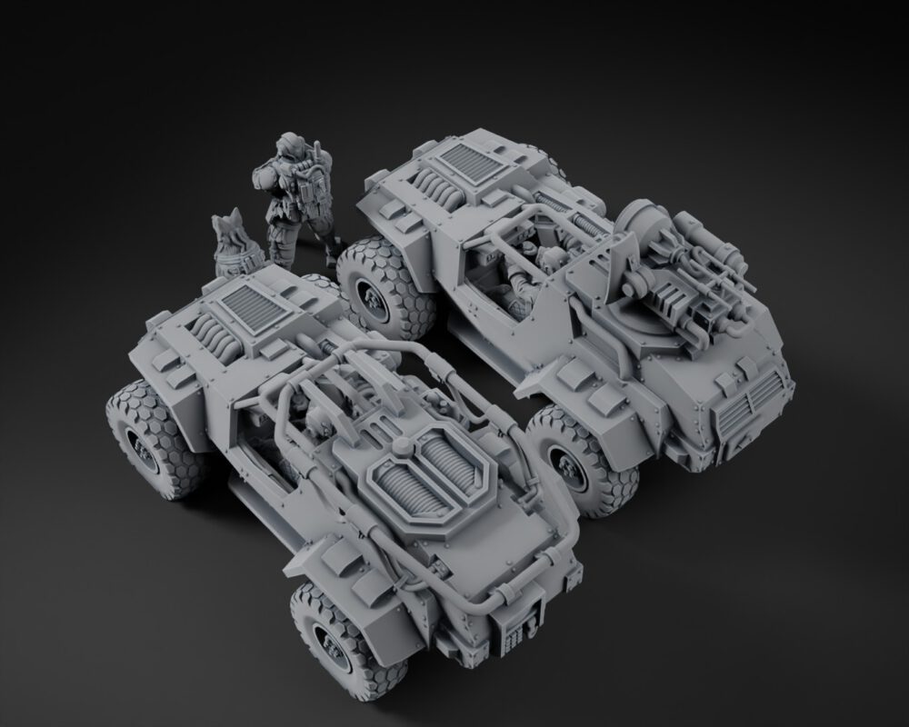 Mortian – modular scale models for the grim dark future