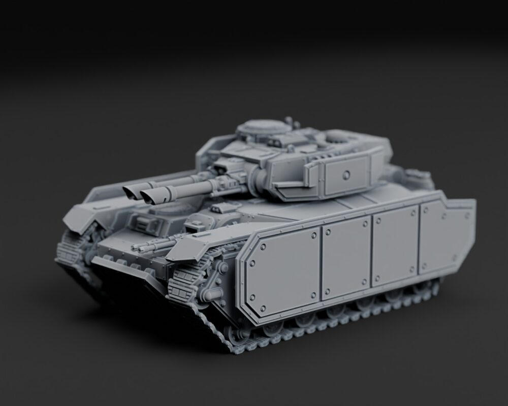 Medium Tank Spaced Turret Armor – Mortian