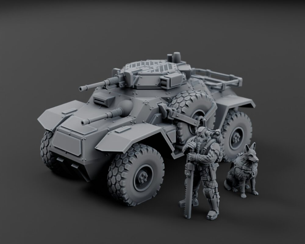 Mortian – modular scale models for the grim dark future