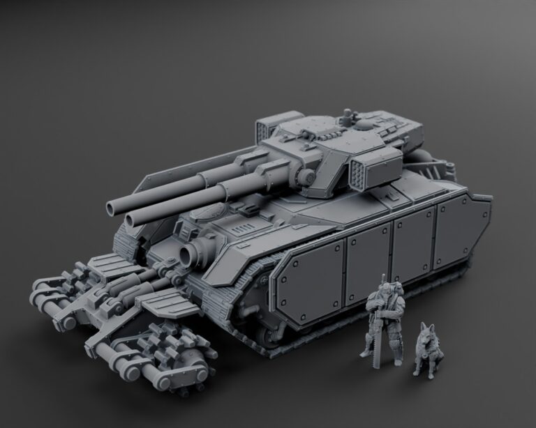 Mortian – modular scale models for the grim dark future