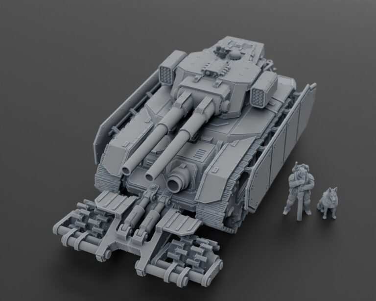 Mortian – modular scale models for the grim dark future